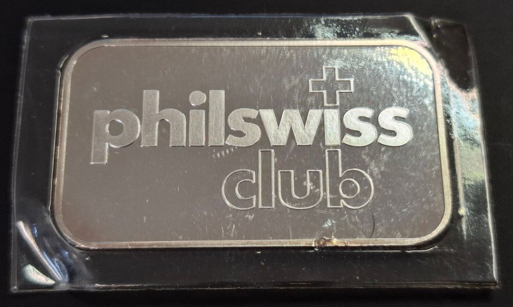 Philswiss Silber 999 1 Unze Barren (Gebraucht) in Bern 14 für CHF 35 ...