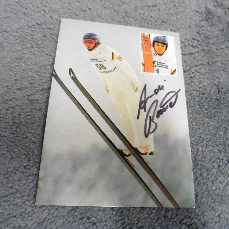 Andreas Bauer,Olympia,WC 1987,Foto,Autogramm,Skispringer (Gebraucht) in ...