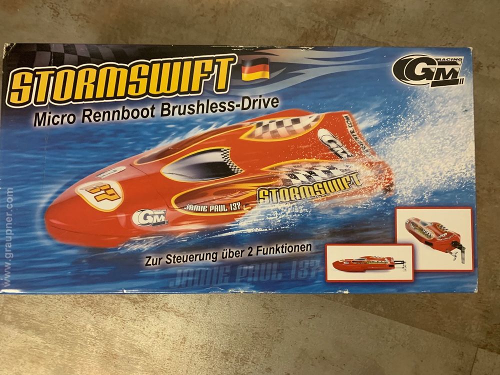Graupner Stormswift Micro RC-Rennboot | Acheter sur Ricardo