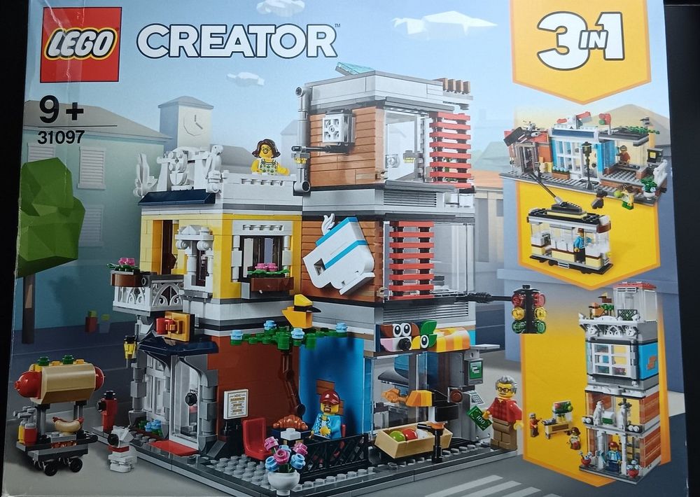Lego Creator 3in1 31097 Stadthaus mit Zoohandlung (Gebraucht) in ...