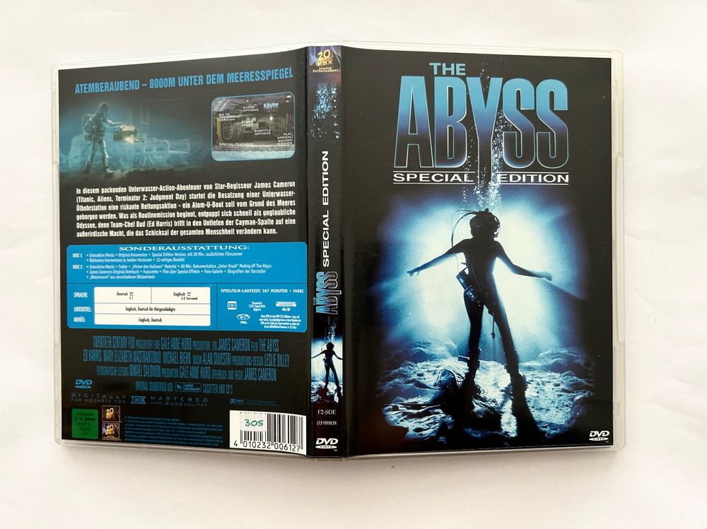 The Abyss - Special 2 DVD Edition (Gebraucht) in Zürich für CHF 0.9 ...