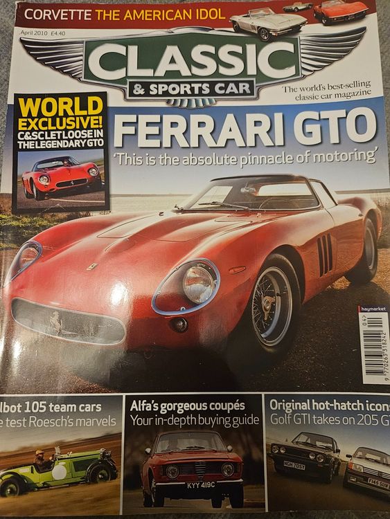 Classic Car 4/10 Ferrari GTO Golf GTI 205 GTi Corvette xx | Kaufen auf ...