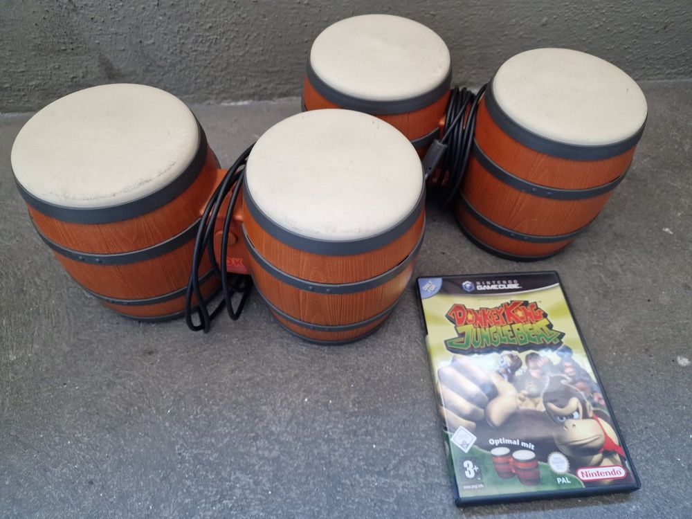 Donkey Kong Jungle Beat Gamecube - inkl 2 original DK Bongos | Kaufen ...