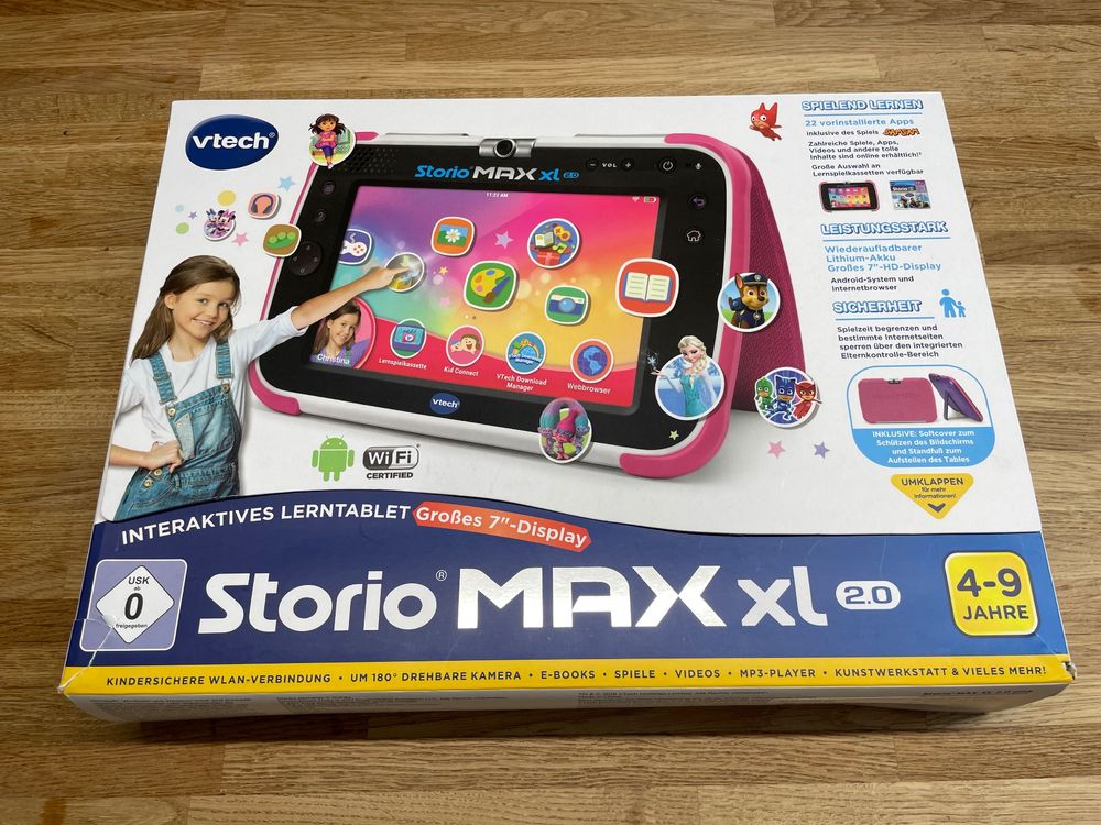 VTech Storio MAX XL 2.0, Pink, deutsch, neuwertig | Kaufen auf Ricardo