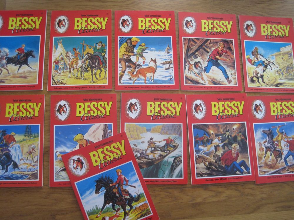 BESSY Classic Hethke Comic Album grosses Lot (Gebraucht) in Gossau SG ...