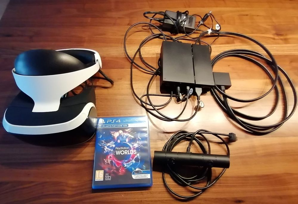PSVR Set 1. Generation & Game "VR Worlds" | Kaufen auf Ricardo