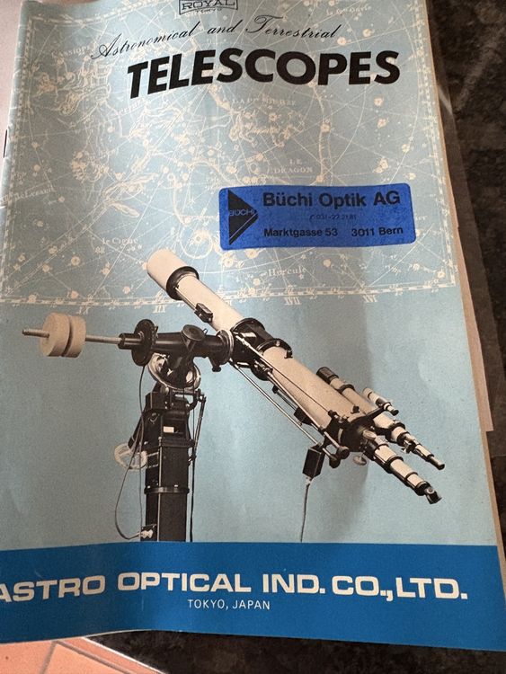 Vintage Royal Teleskope von Büchi Optik AG, Bern (Gebraucht) in Hittnau für CHF 120 – nur ...