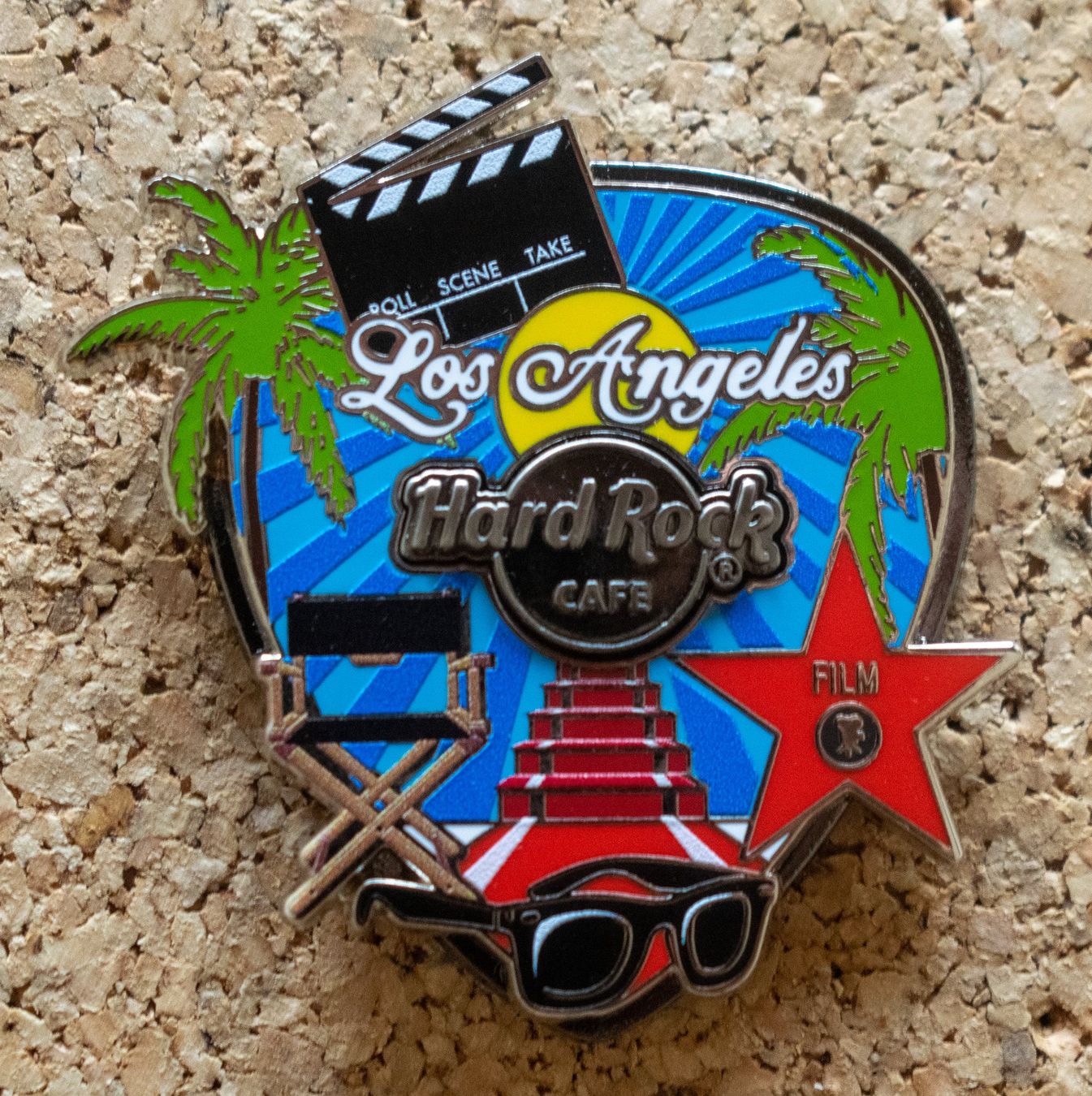 Hard Rock Cafe Hollywood/Los Angeles 3D Scenic Collage Pick (D'occasion ...