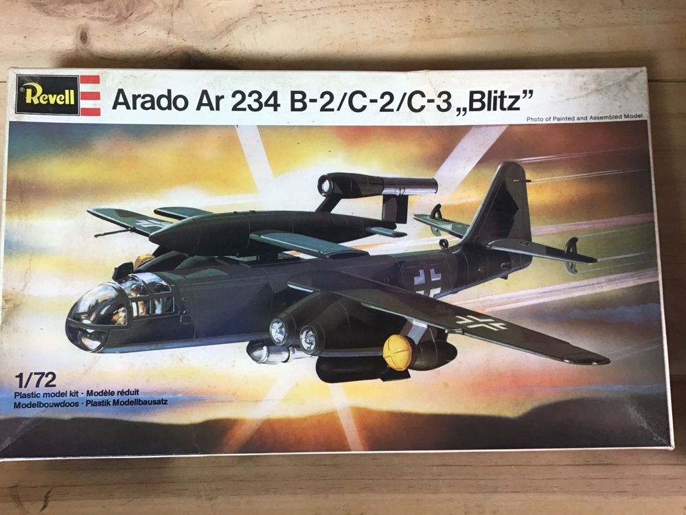Revell _ Modellbausatz _ Arado Ar 234 " Blitz " _ 1:72 (Gebraucht) in ...