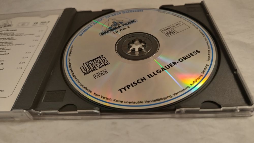 Ländler CD 1991 / Typisch Illgauer-Gruess ab Fr. 4.- (Gebraucht) in ...