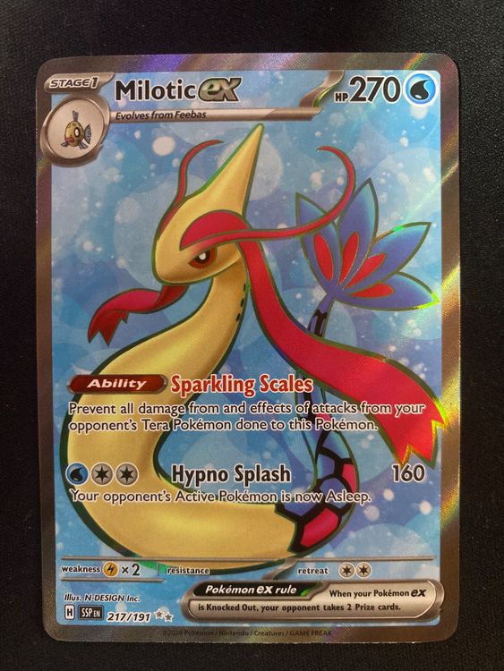 Milotic ex 217 - Surging Sparks - EN | Kaufen auf Ricardo
