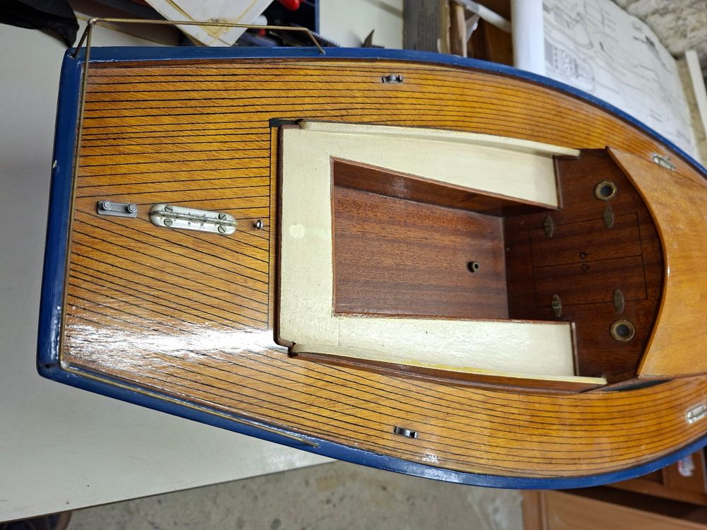 RC Segelboot AR MEN zum restaurieren, aus den 1970-iger, (Defekt) in ...