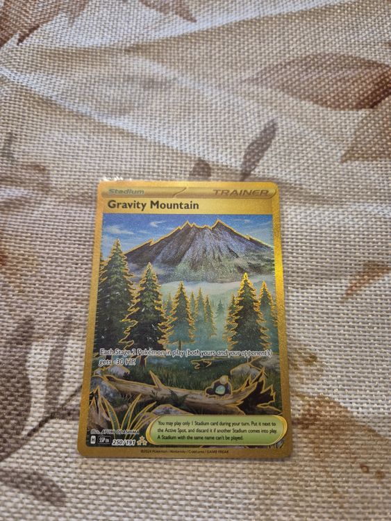 Gravity Mountain Full Art Pokemon SSP 250/191 EN (Neu (gemäss ...