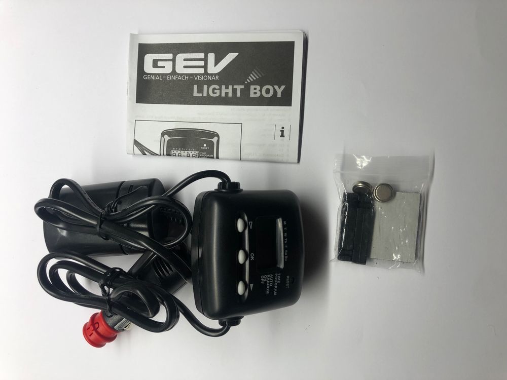 GEV Light Boy 12 V Zeitschaltuhr | Kaufen auf Ricardo