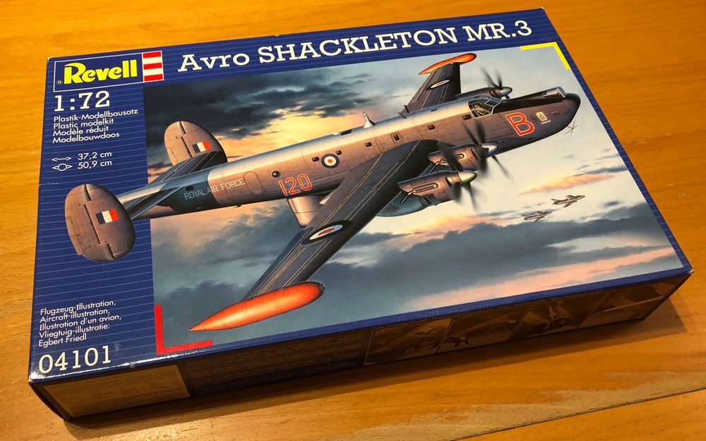 Avro Shackleton Mr. 3 1/72e Revell (Neu und originalverpackt) in ...