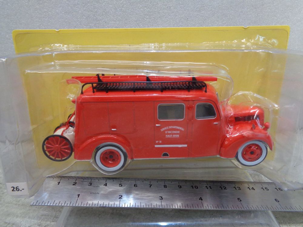 Atlas 1:43 Ford FiN LKW Feuerwehr Camion Pompier (Neu und ...