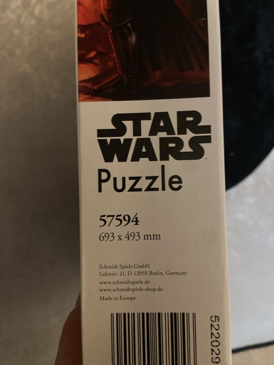 Star Wars Puzzle - Darth Vader - 1000 Teile - Schmidt (Gebraucht) in ...