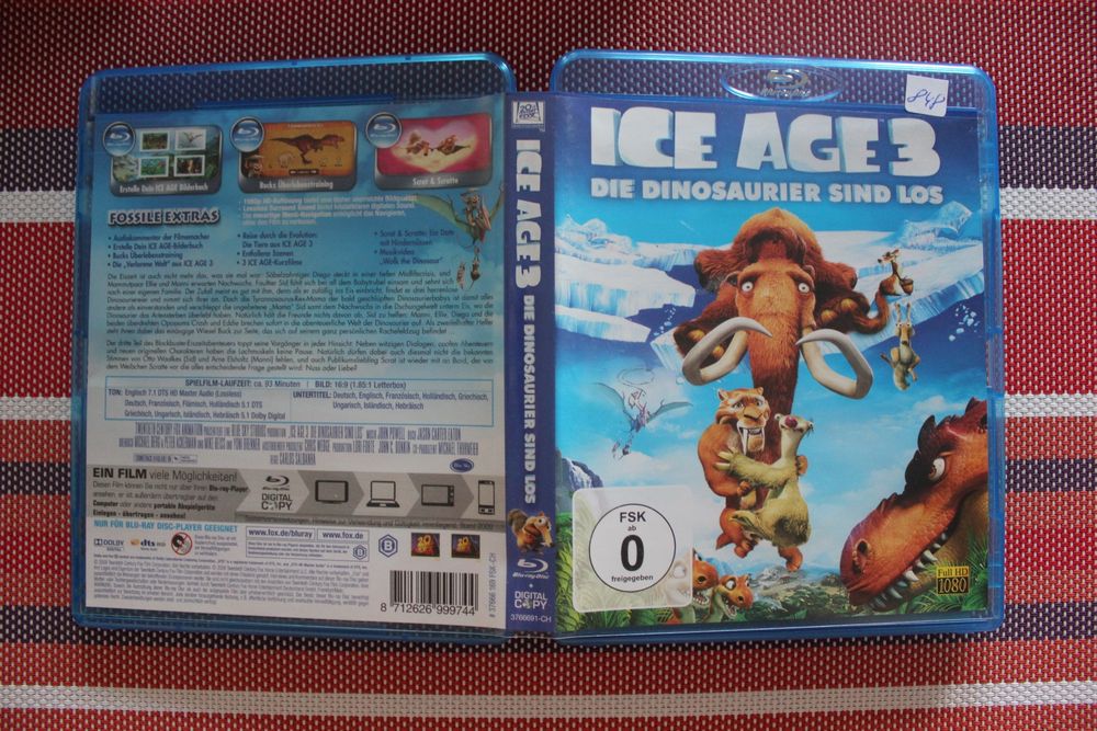 Ice Age 3 Die Dinosaurier sind los Blu-Ray ( 848) (Gebraucht) in Geroldswil für CHF 1 – mit ...