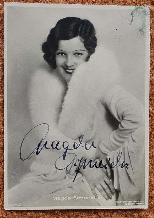 Romy & Magda Schneider Original Autogramm (Gebraucht) in Feldbach für ...