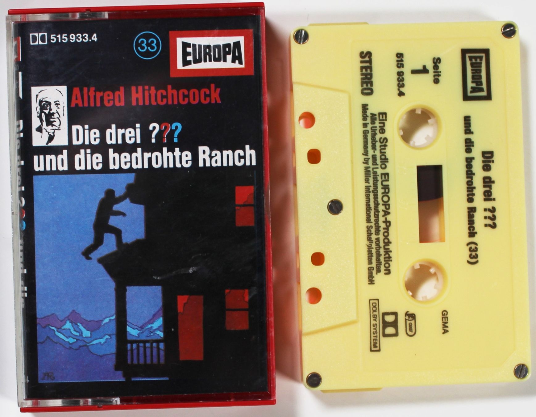 MC Die Drei Fragezeichen 33 - Die bedrohte Ranch 80er Jahre (Gebraucht ...