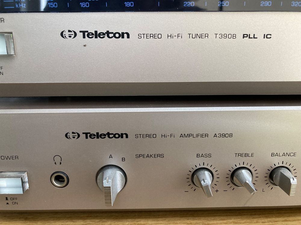Teleton Stereo Anlage - Verstärker, Tuner, Plattenspieler (Gebraucht) in Zwingen für CHF 3 – nur ...