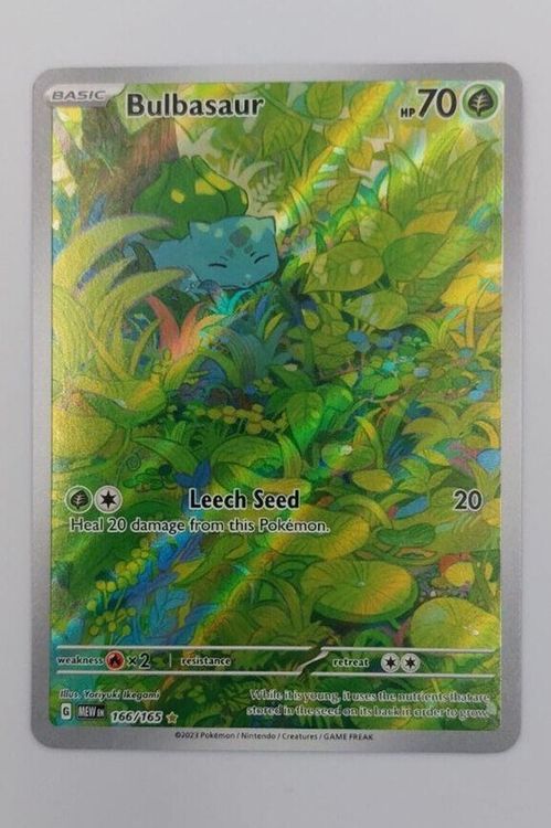 Bulbasaur (166/165 Set MEW 151) NM / ENG (Gebraucht) in COINTRIN für ...