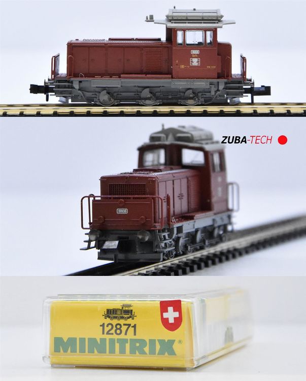 Minitrix 12871 Diesellok Em 3/3 SBB N OV (Gebraucht) in St. Gallen für ...