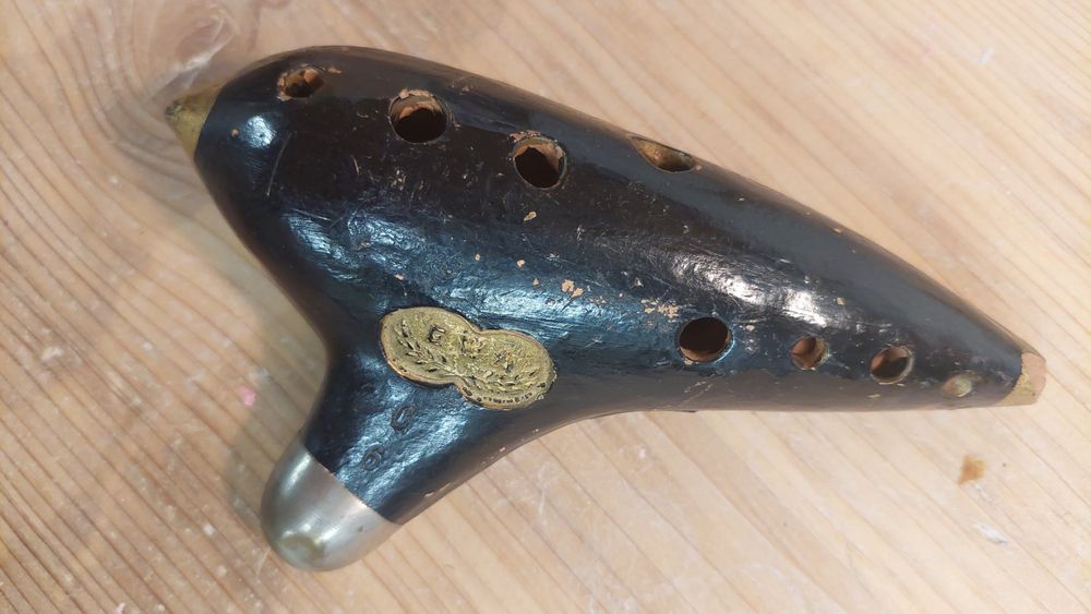 Antike Ocarina Keramikflöte EWA Made in Austria C6 | Kaufen auf Ricardo
