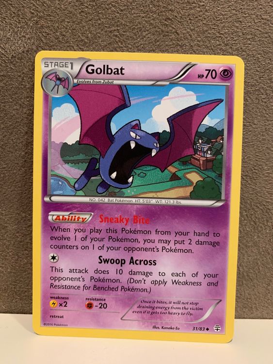 Pokemon Golbat Generations ENG 31/83 | Kaufen auf Ricardo