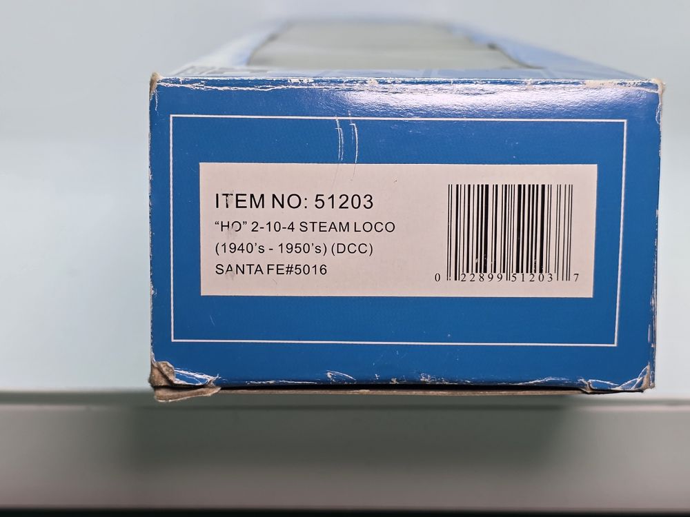 Bachmann Santa Fe 5016 Dampflok HO (Gebraucht) in Fischingen für CHF ...