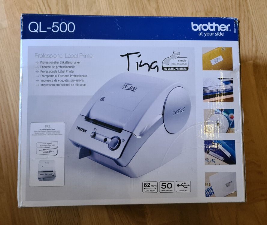 Brother QL 500 Etikettendrucker, NEU | Kaufen auf Ricardo