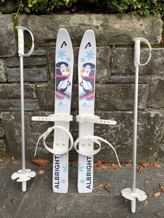 Albright First Kinder Ski + Skistock 21/ (Gebraucht) in Winterthur für ...