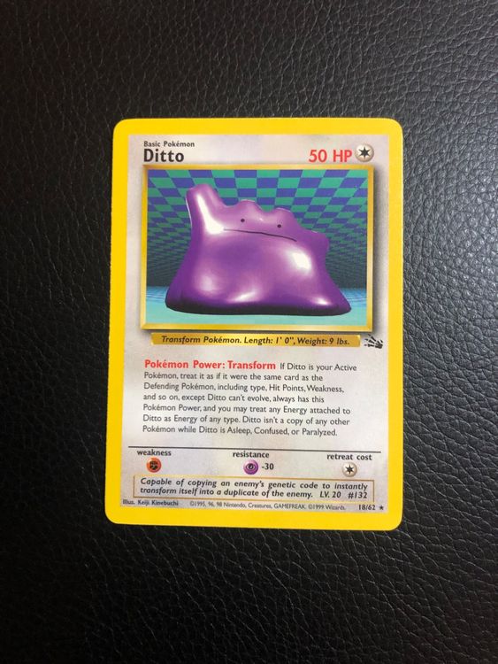 Fossil Ditto rare 18/62 Ab 1 | Kaufen auf Ricardo