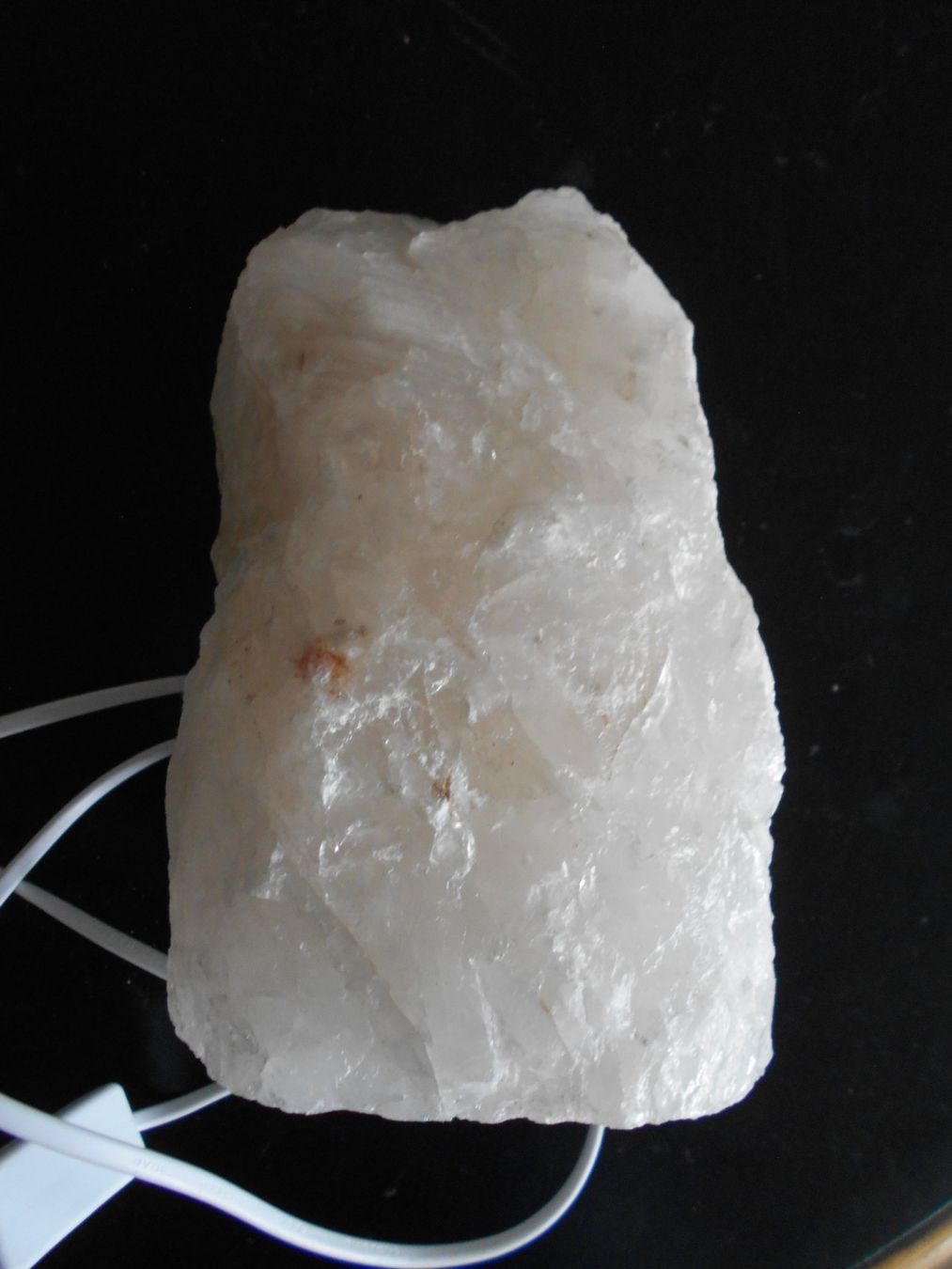 Quarz Lampe Kristall Lampe mit Elektro aus Brasilien ca. 5kg (Neu ...