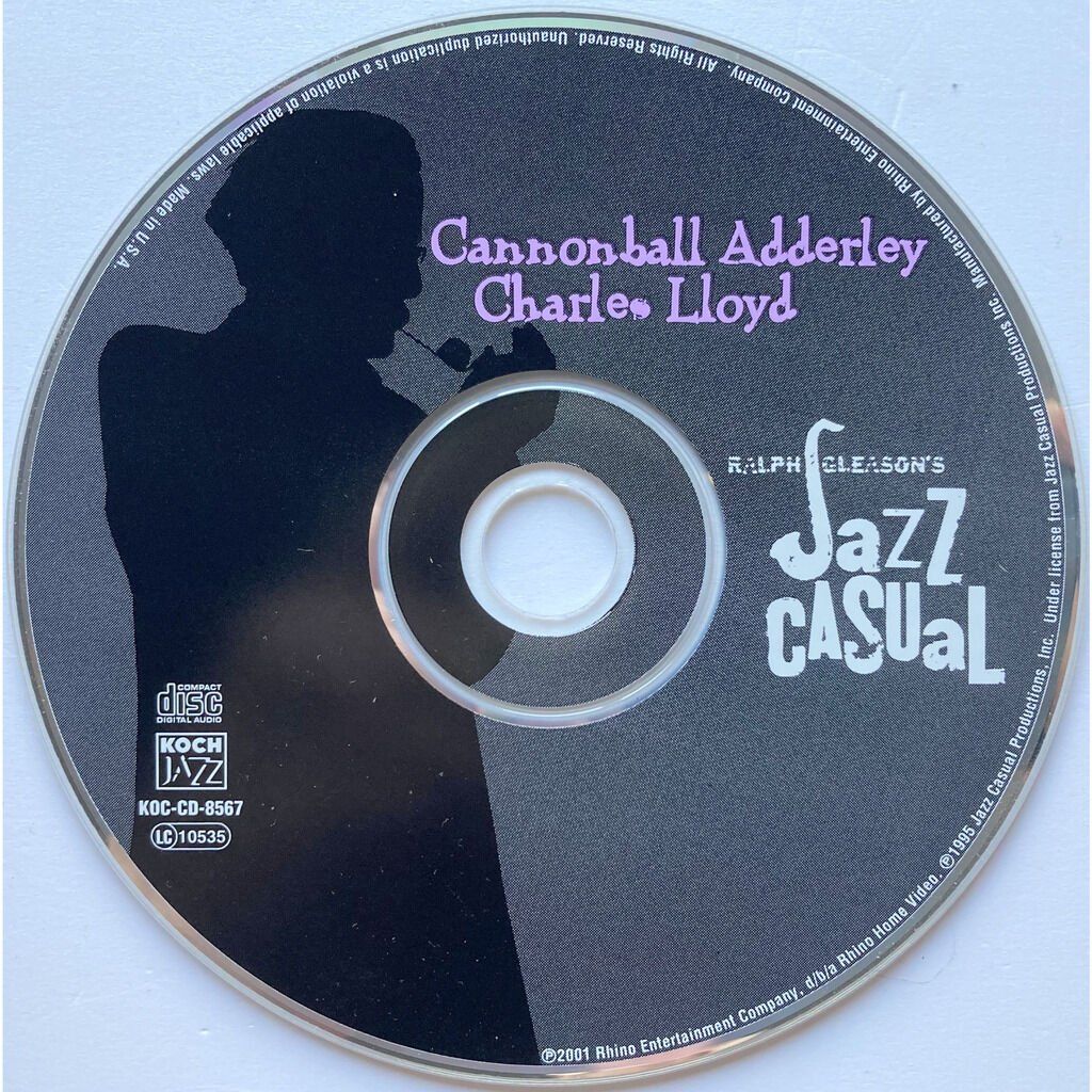 CANNONBALL ADDERLEY / CHARLES LLOYD - RALPH GLEASON'S JAZZ C (Gebraucht ...