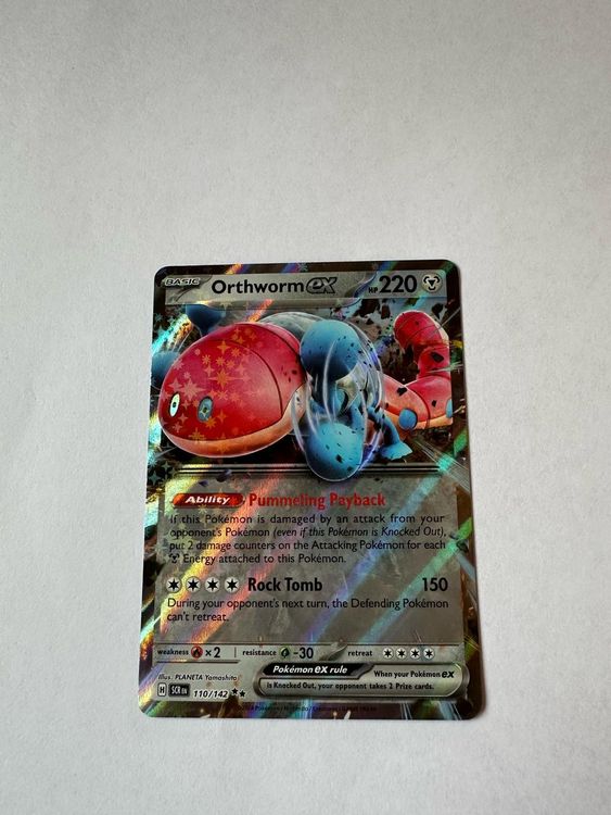 Pokémon Orthworm Ex 110/142 stellar crown ab 1 | Kaufen auf Ricardo