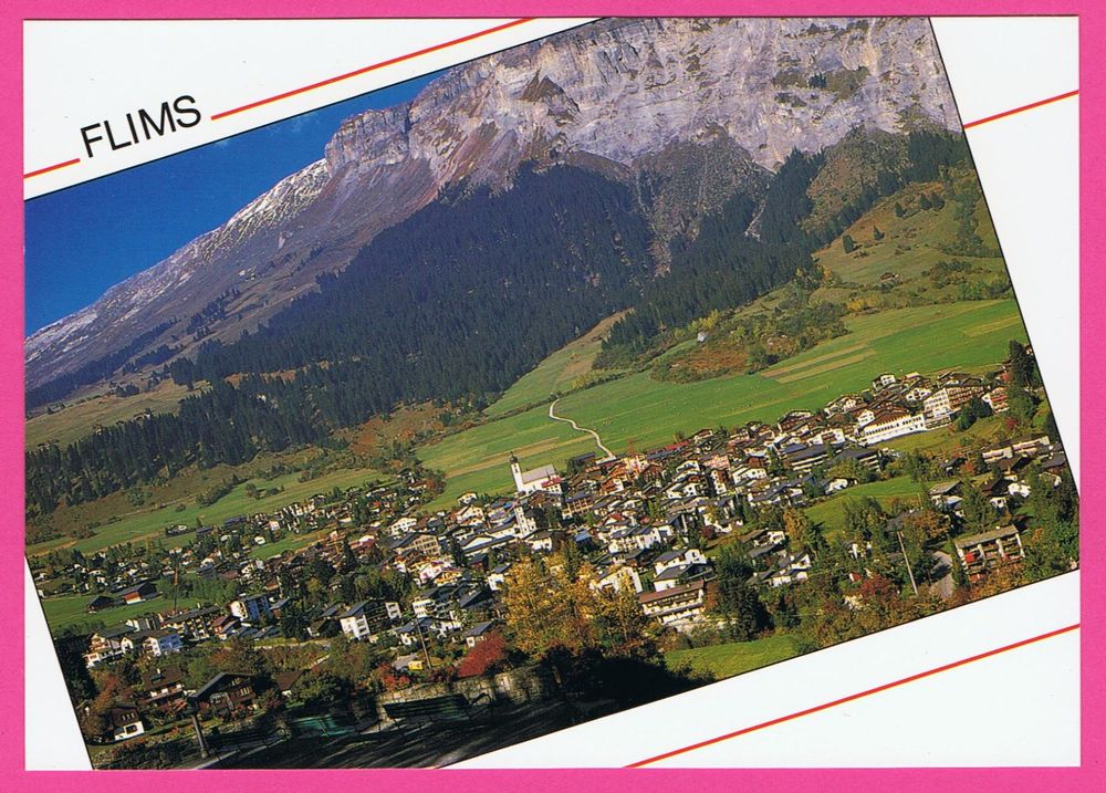 Flims Dorf mit dem Flimserstein | Kaufen auf Ricardo