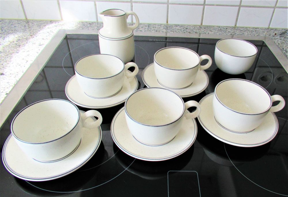 GUSTAVSBERG BIRKA KAFFEESERVICE 12TLG. DESIGN STIG LINDBERG (Gebraucht) in Ostermundigen für CHF ...