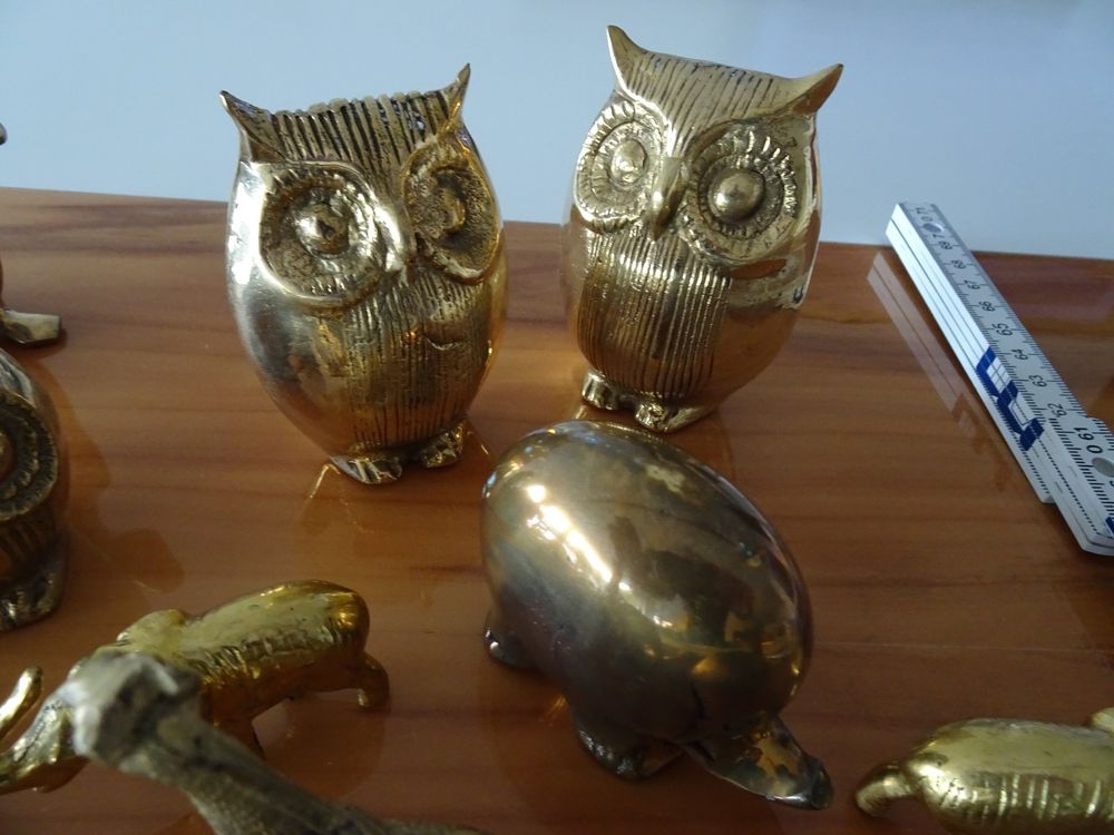 Lot 20 Stück Messing Tier - Figuren - letzte Gelegenheit! (Gebraucht ...