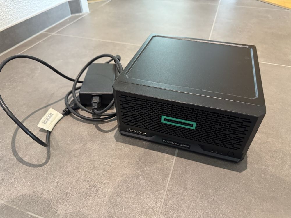 HP ProLiant MicroServer Gen10 Plus - Perfect Home Lab! (Neu (gemäss ...