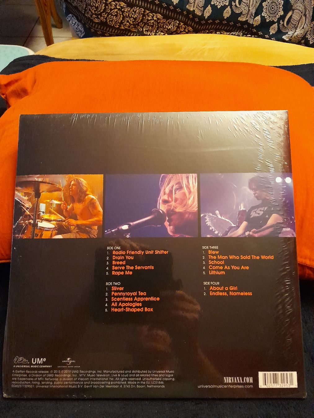 Nirvana - Live and Loud - 180g DLP Doppel Vinyl Versiegelt (Neu und ...