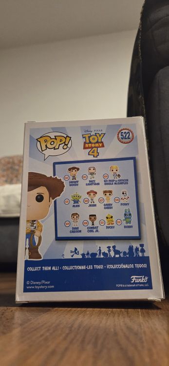 Toy Story 4 - Sheriff Woody Funko Pop! Figur 522! (Neu und ...