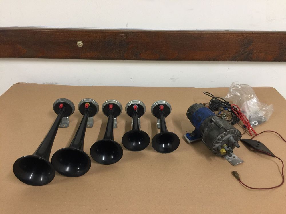 VINTAGE 5 STK.ALPEX ELECTRIC HORN | Kaufen auf Ricardo