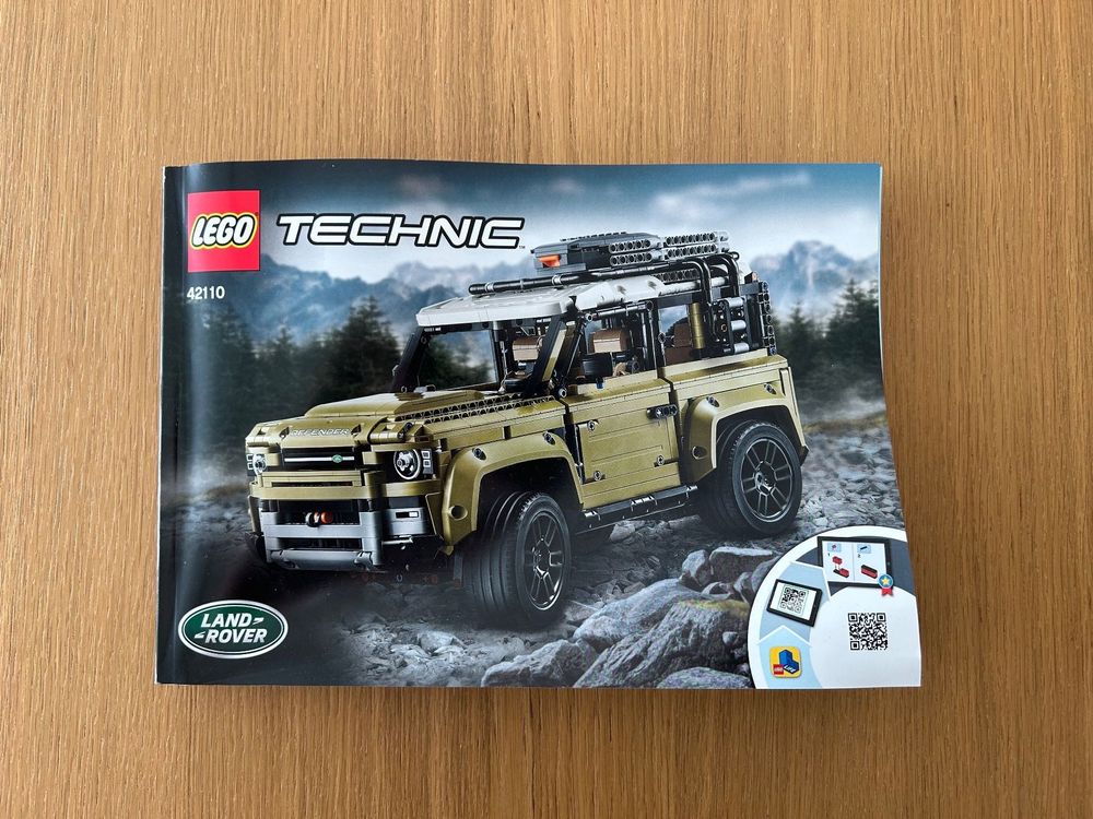 Bauanleitung 42110 Land Rover Defender | Kaufen auf Ricardo