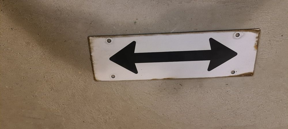 Emailschild/Schild/Garage/Pfeil/Tafel/Wohnen/Sammler/Auto | Kaufen auf ...