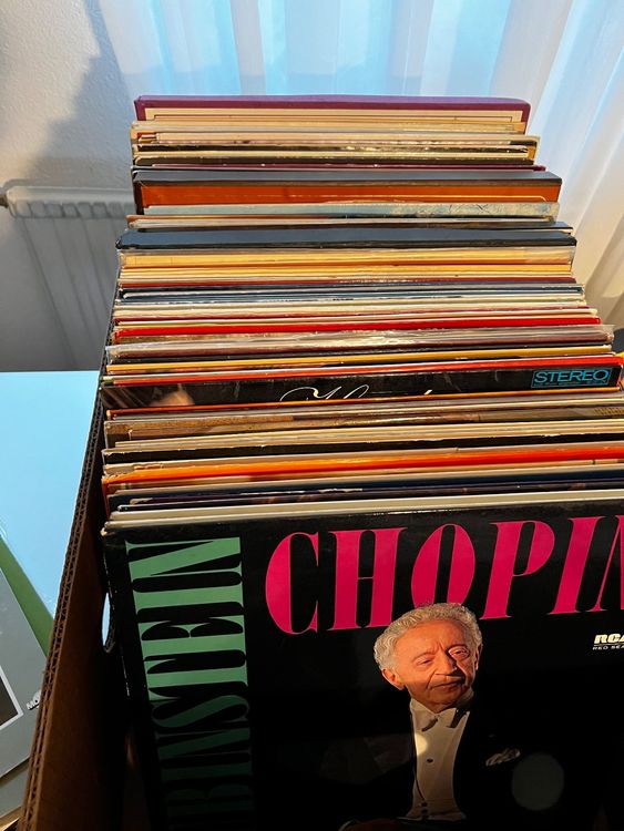 100+ SCHALLPLATTEN SAMMLUNG KLASSIK BACH BEETHOVEN CHOPIN.. (Gebraucht) in Unterseen für CHF 39. ...