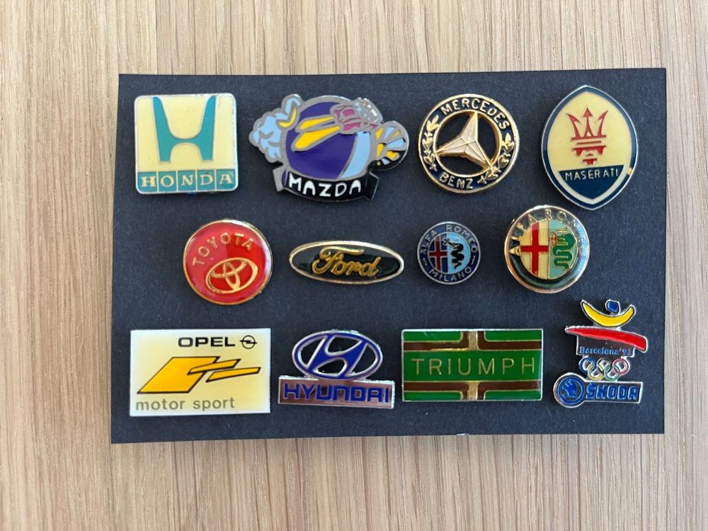PIN , 12 verschiedene Automarken (No.1) | Kaufen auf Ricardo