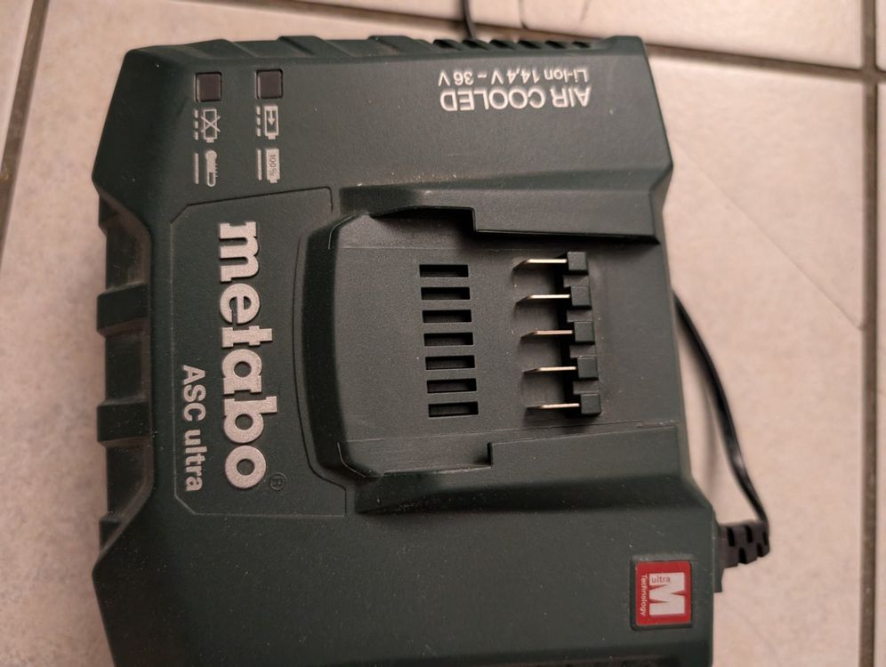 Metabo Ladegerät ASC ultra 14V - 36V (Gebraucht) in Aarau Rohr für CHF ...