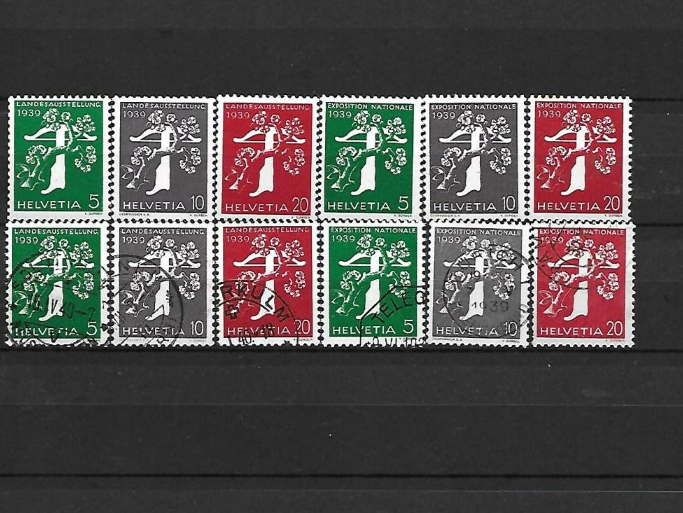 Landi 1939 ** +gest. 228yR -234yR Kat: CHF 130.- (Gebraucht) in Basel für CHF 5 – mit Lieferung ...