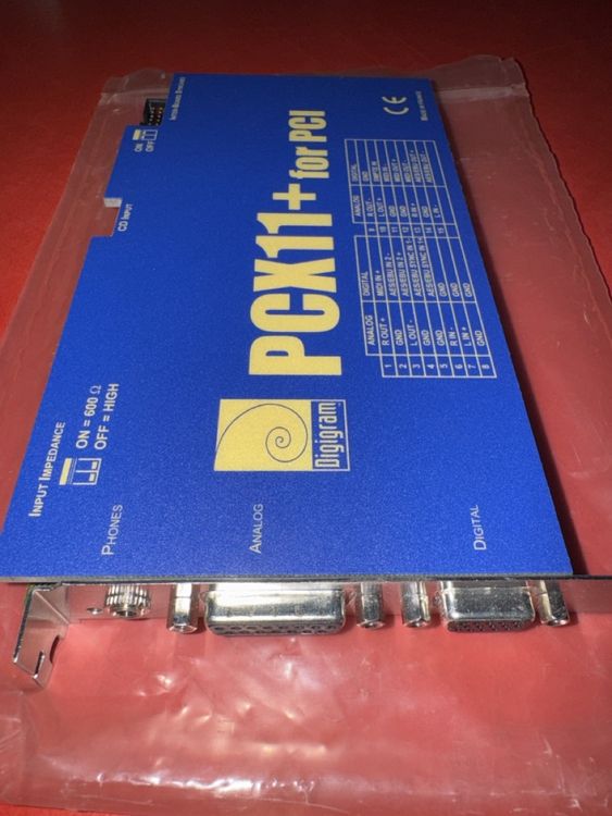 Digigram PCX11+ for PCI – Professionelle Audio-Karte (Gebraucht) in ...